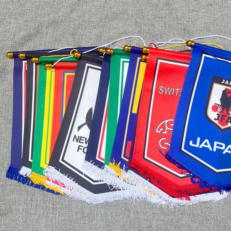 Флаг для фанатов футбольной команды Чемпионата мира, Дания, Германия, Франция, Португалия, пентаграмма, обмен, барное украшение