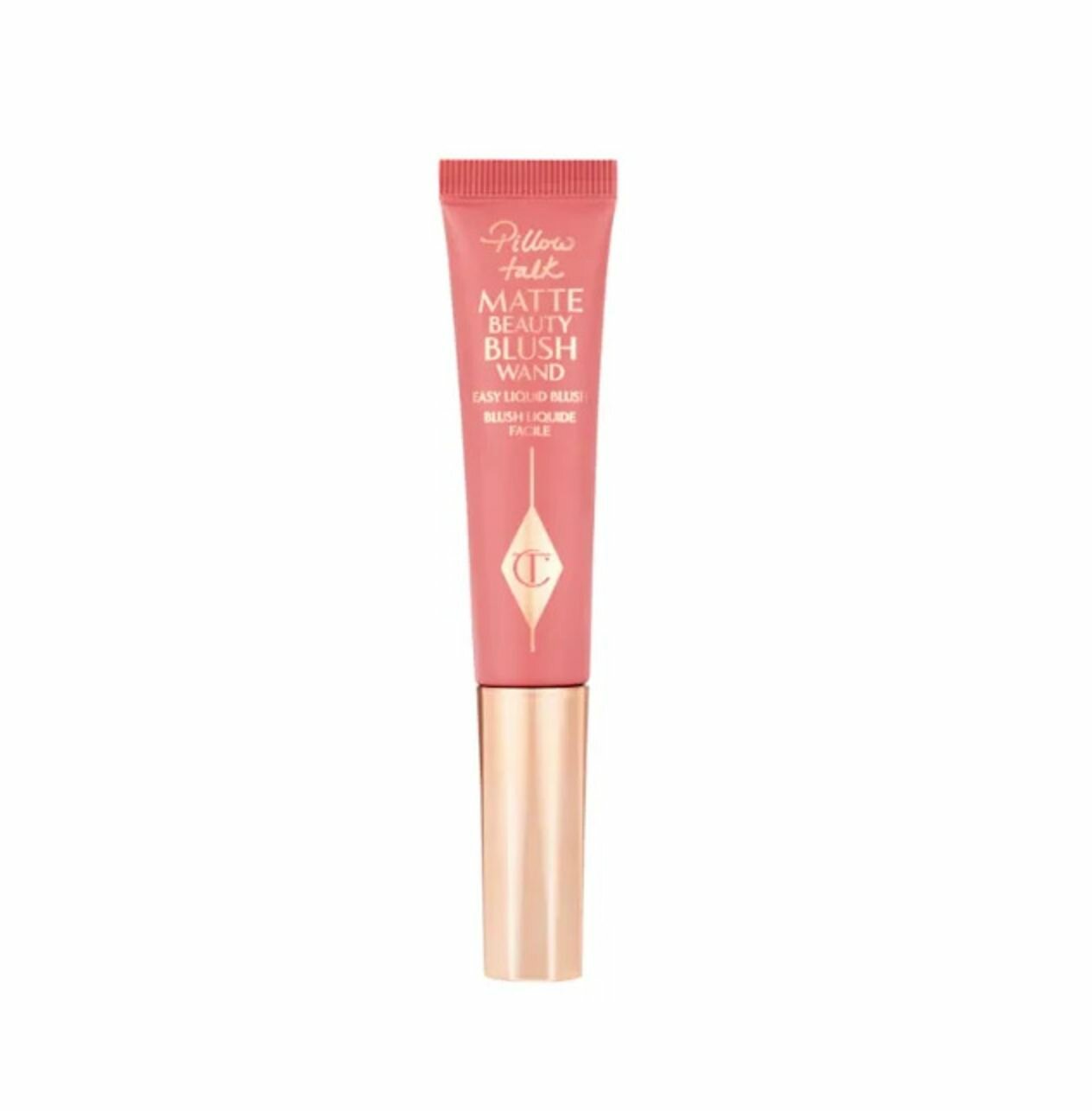 Charlotte Tilbury Легкие жидкие румяна Matte Beauty Blush Wand (в оттенке Pillow Talk) 12ml