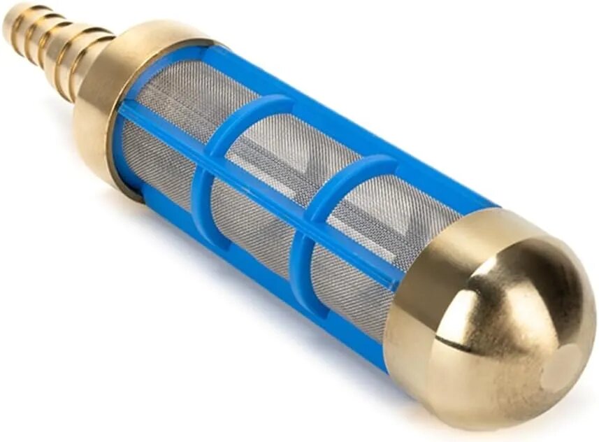 Фильтр забора воды из нержавеющей стали для мойки высокого давления и автомобильной мойки, латунный 3/4 дюйма, 1/2 дюйма, сетчатый фильтр для всасывающего шланга.