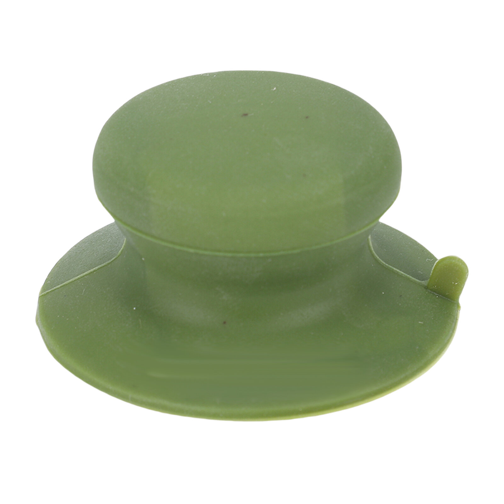 Универсальная ручка для крышки кастрюли, защита от ожогов, удобный силиконовый держатель на присоске, сменная ручка для крышки сковороды, зеленая.