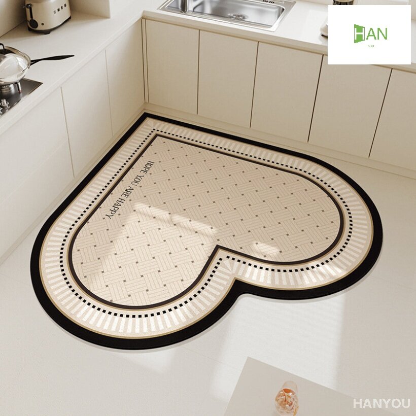 Угловой кухонный бестселлер 80 на 80 см безворсовый для пола