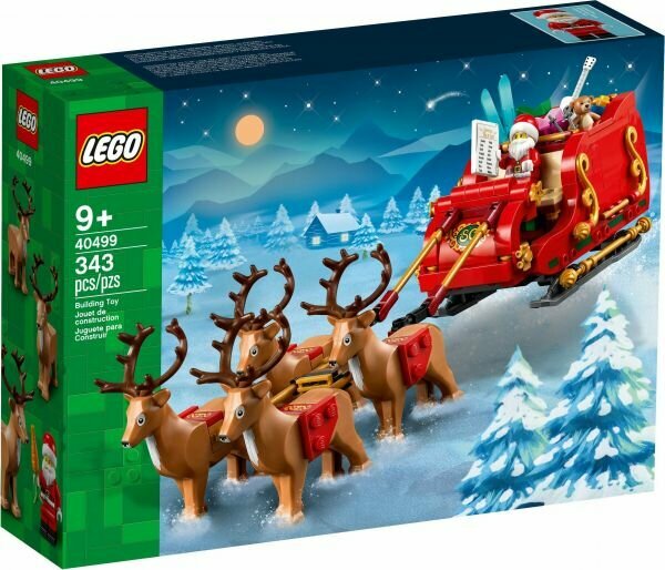 Lego 40499 Сувенирный набор Сани Деда Мороза