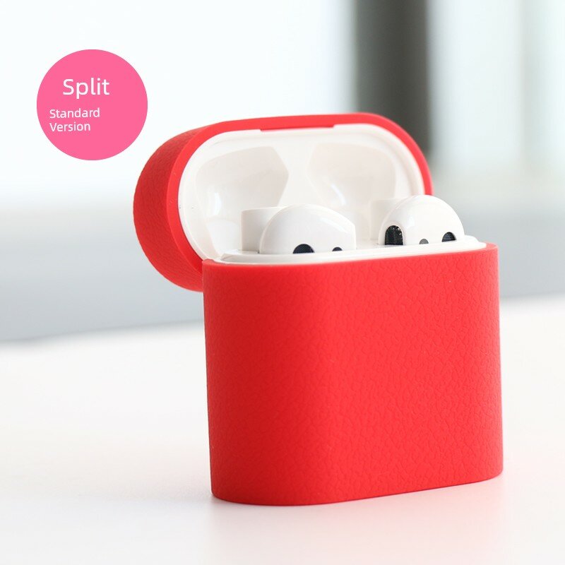 Цветная ткань seepoo, подходящая для защитного чехла для наушников Xiaomi air2 air2s с Bluetooth, раздельный чехол с