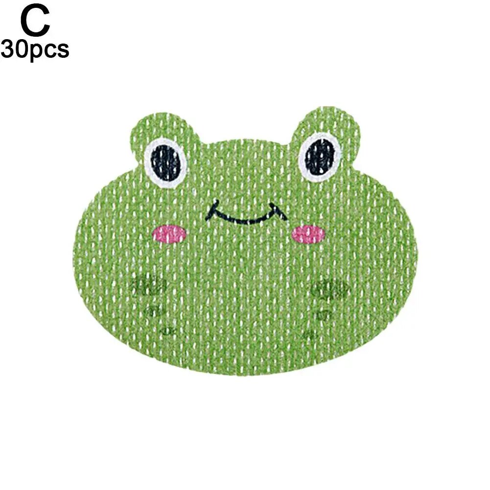 Полоски для сна с мультяшными животными, 30 шт, лента для рта против храпа, для дыхания в носу, для детей, снижение храпа, средства, стикер для дыхания в носу pig