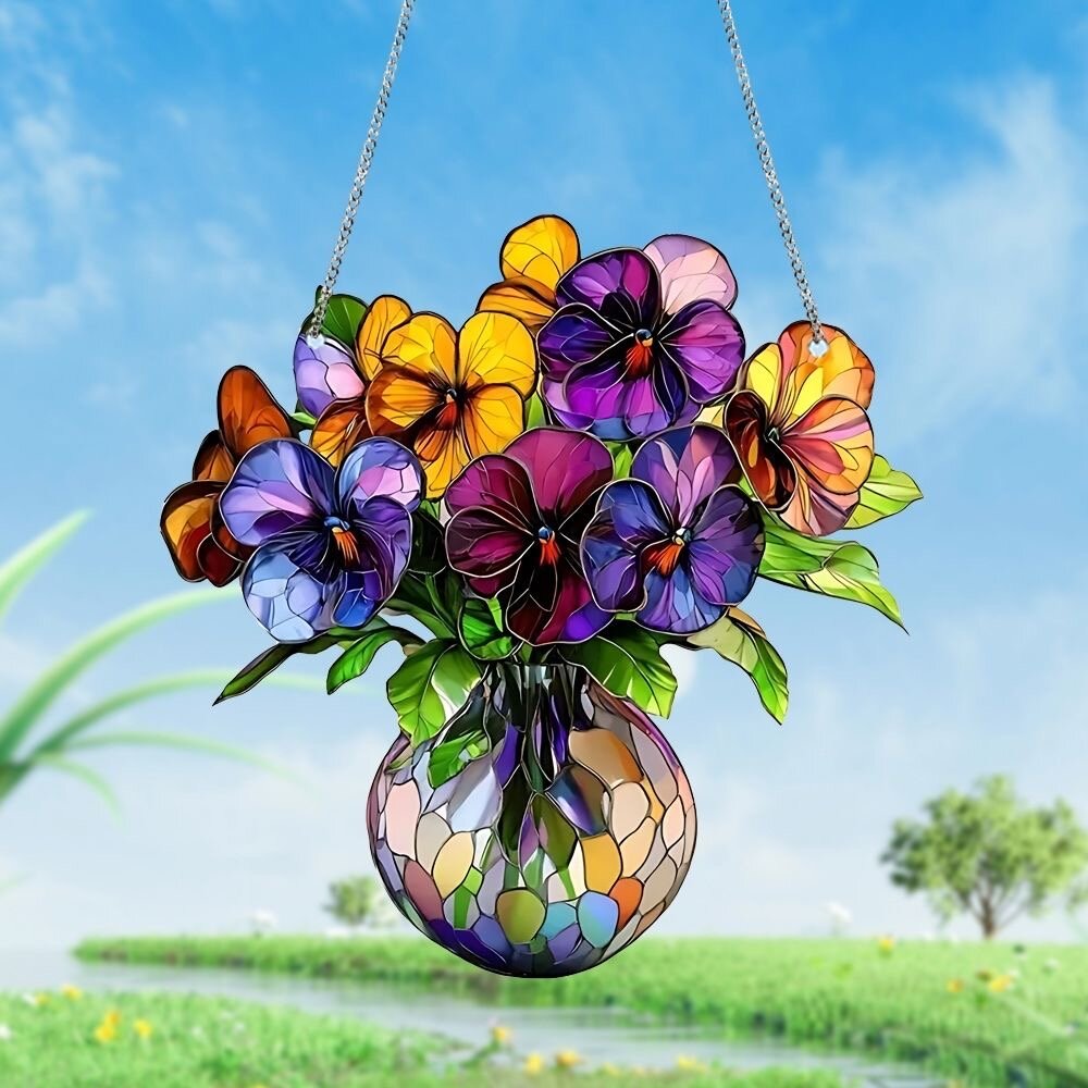 Декор для штор, роспись, подвеска в виде птицы, домашний декор, ваза