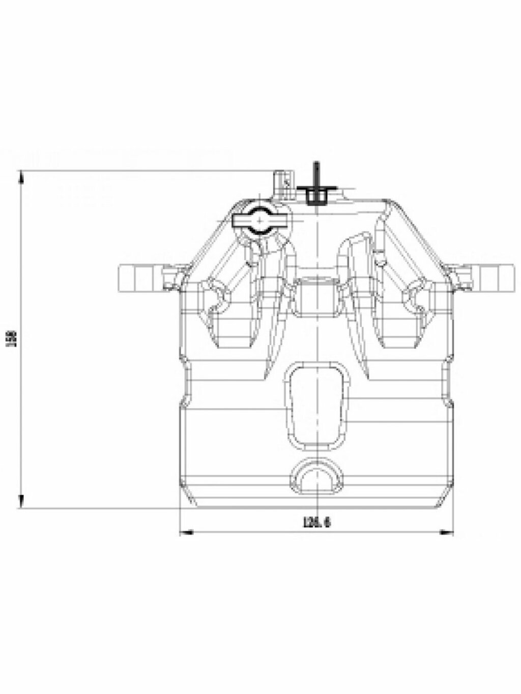 Суппорт тормозной передний правый d=60 мм TRIALLI CF 200702