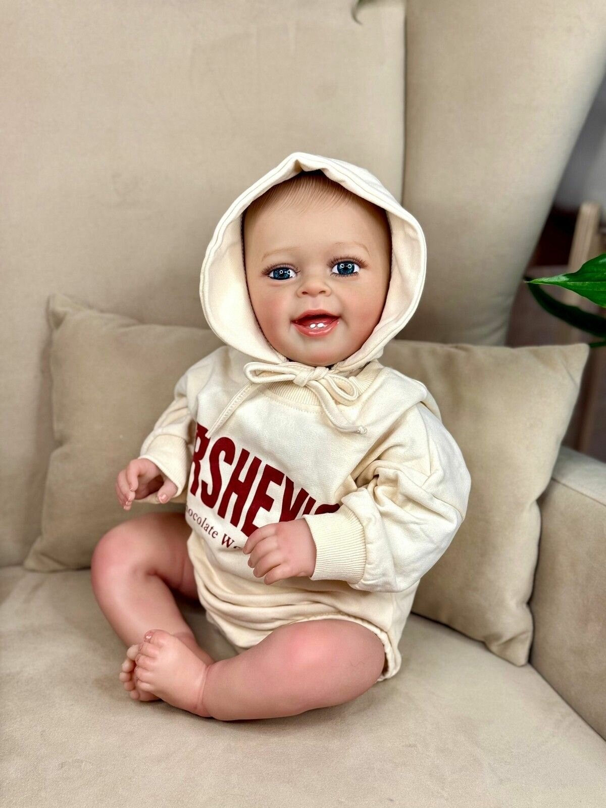 Кукла Реборн мягконабивная 60см (FA-377)