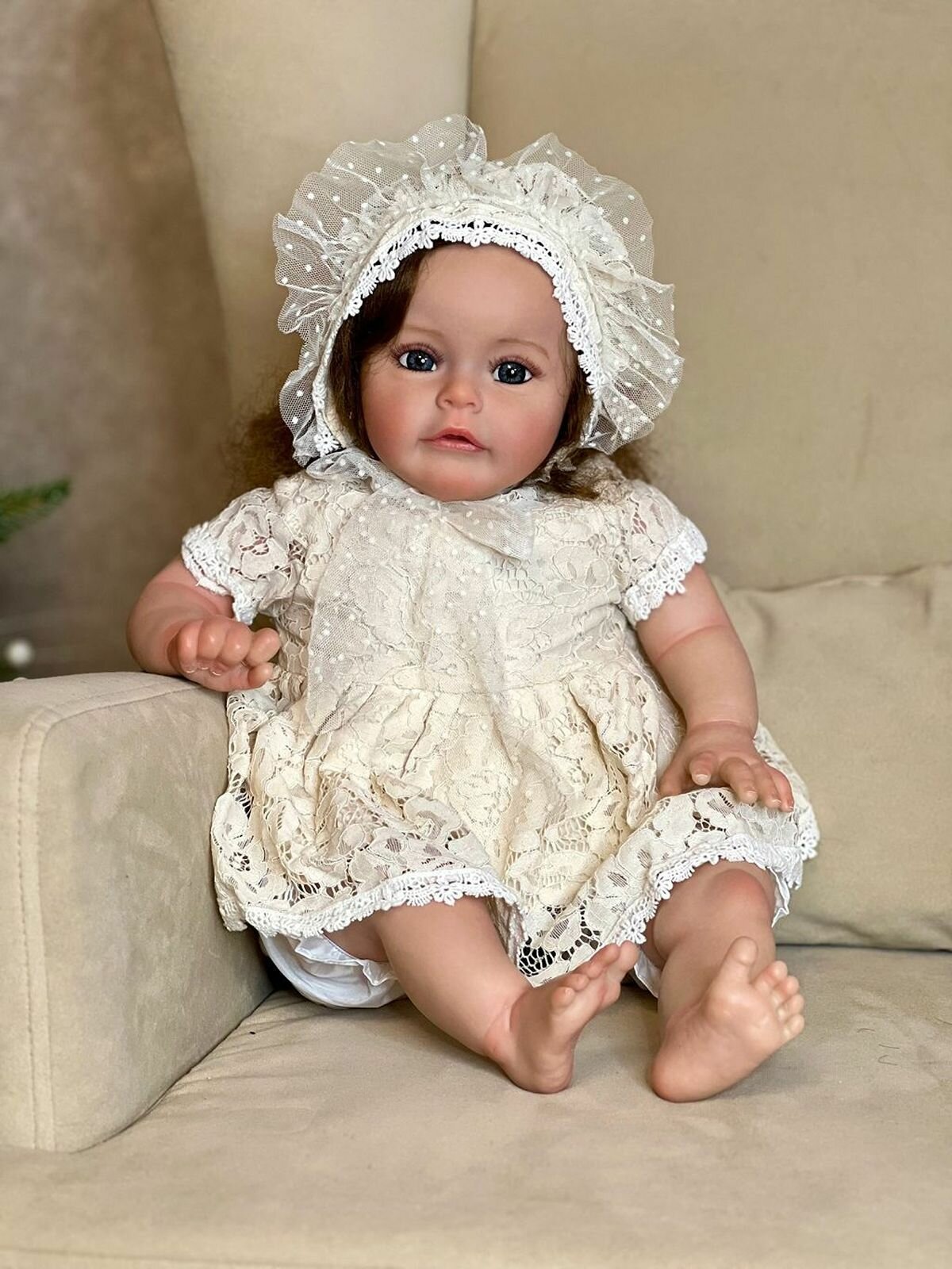 Кукла Реборн мягконабивная 60 см