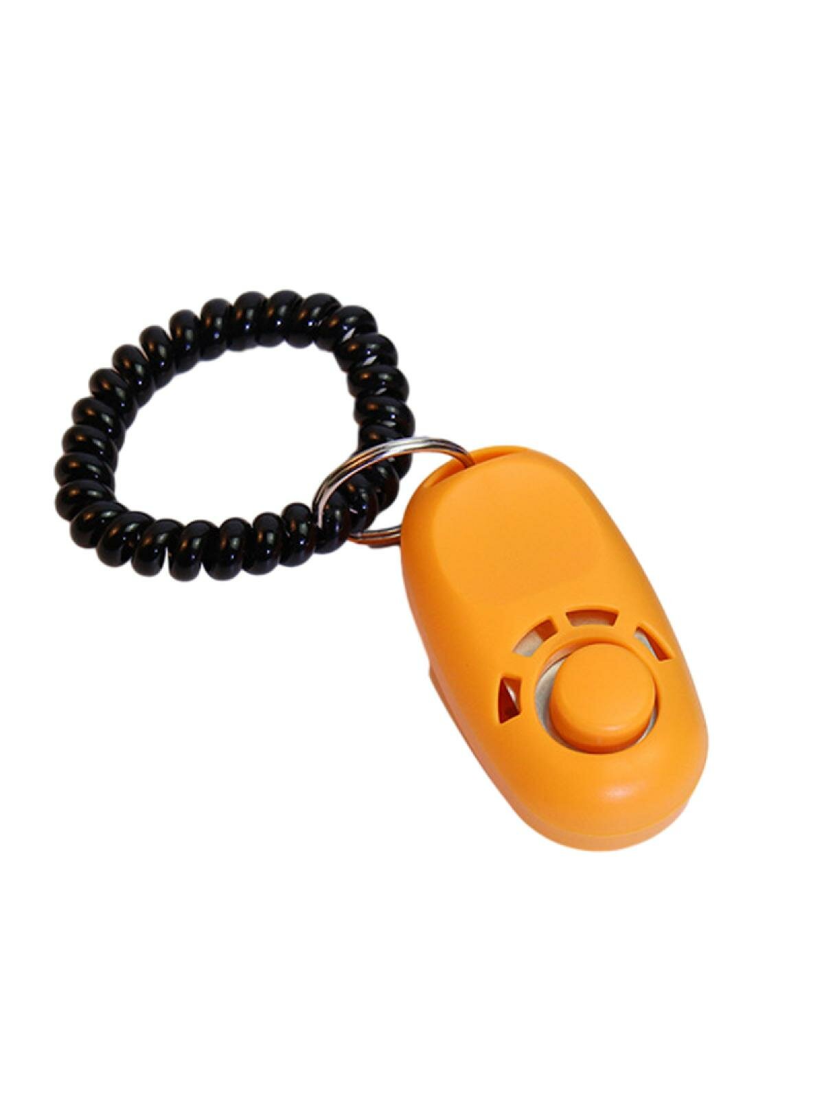 Кликеры для дрессировки собак с эластичной веревкой, простые в использовании кликеры компактного размера