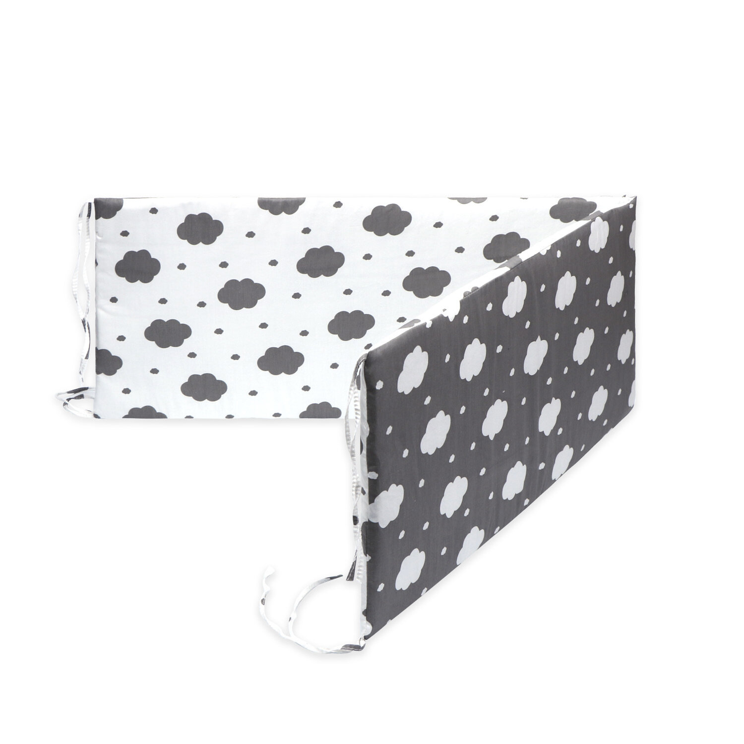 Новый кросс-бордерный популярный бампер для детской кроватки, защитный бортик для кровати малыша, антиударный бампер с печатным рисунком, оптовая продажа