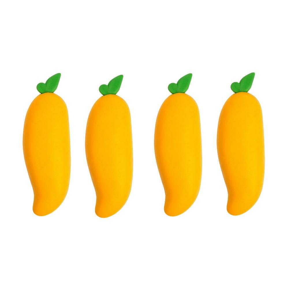 Ластик мягкий школьный / стирательная резинка 4 штуки