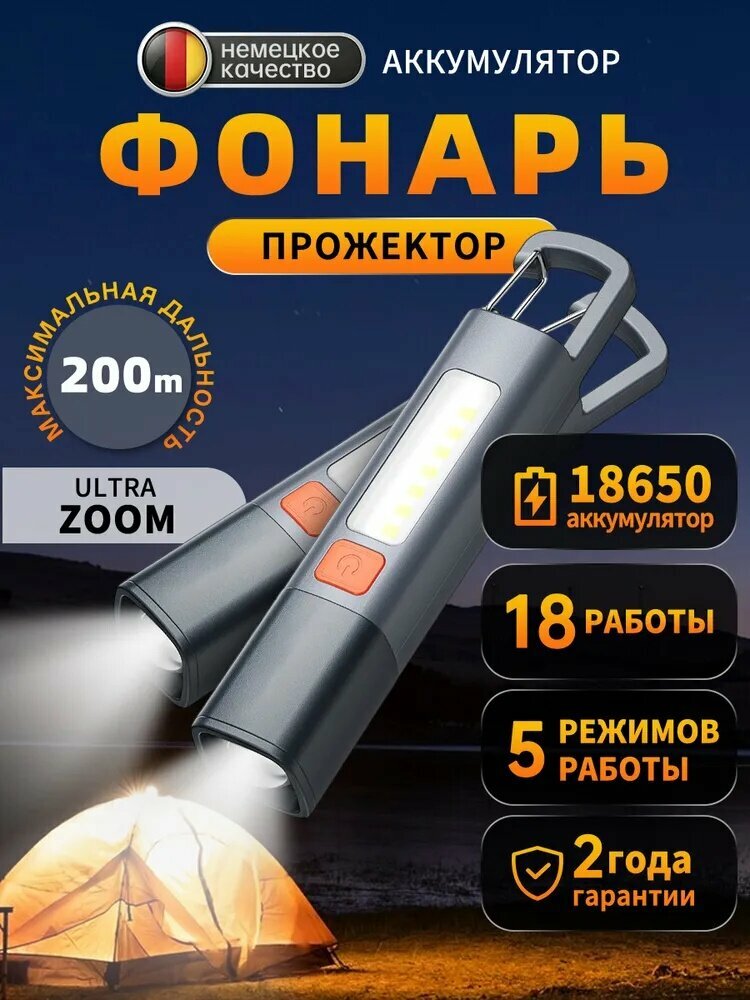 Фонарь-прожектор