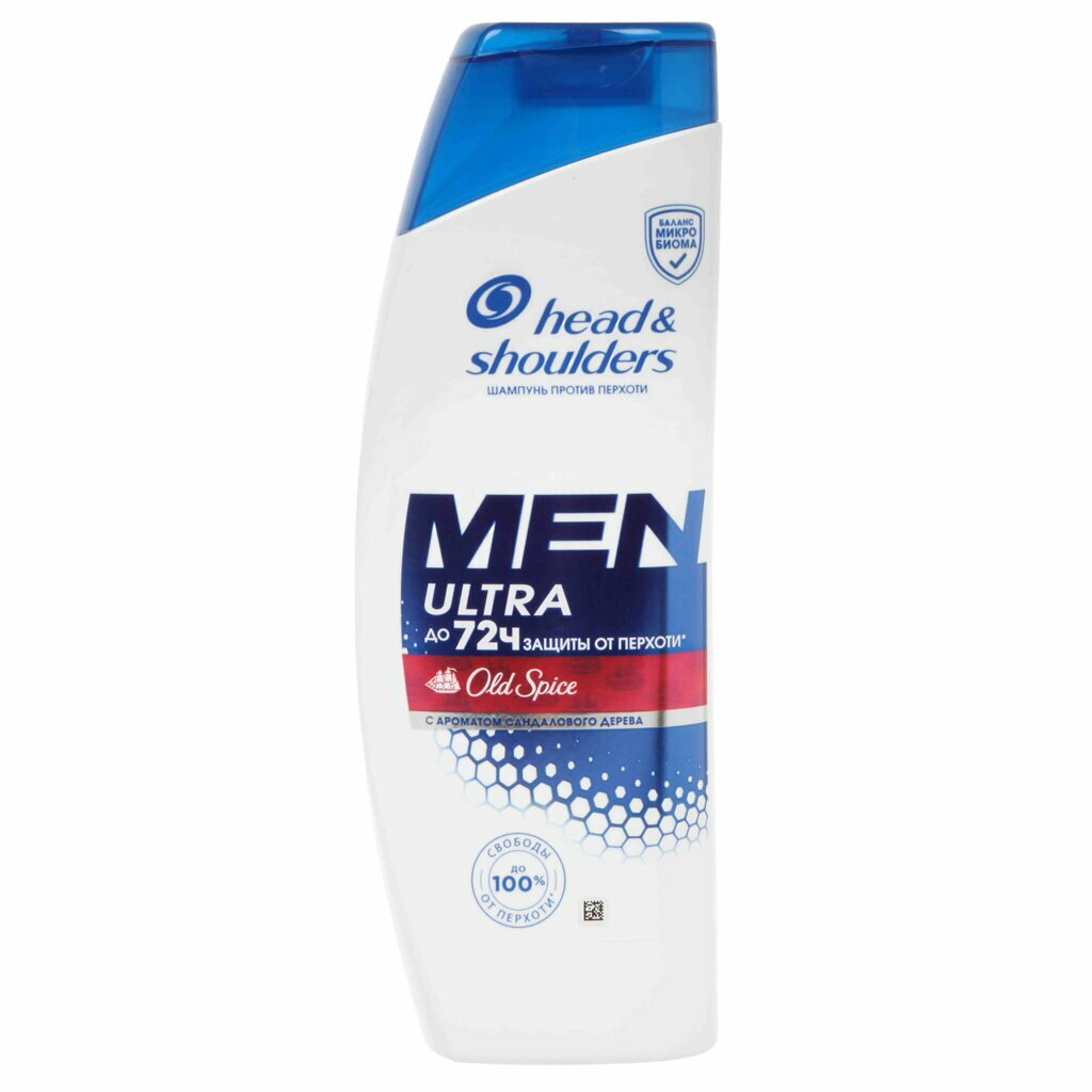 Мужской шампунь Head & Shoulders Old Spice против перхоти, 360 мл, для всех типов волос с ароматом сандалового дерева