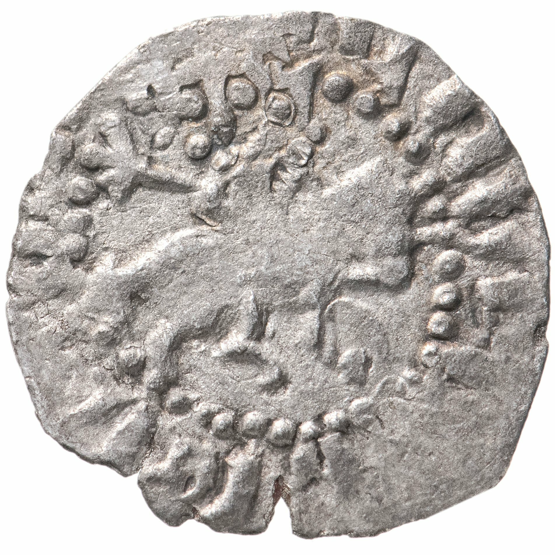 Киликийская Армения, Пост-рупенский период, конец 14-15 вв , Трам , Серебро, в сохранности VF