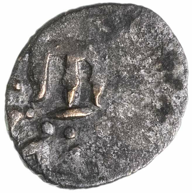 Мехмед II Гирей хан, Акче чекан Крыма 985 г х , Серебро, в сохранности VF-XF