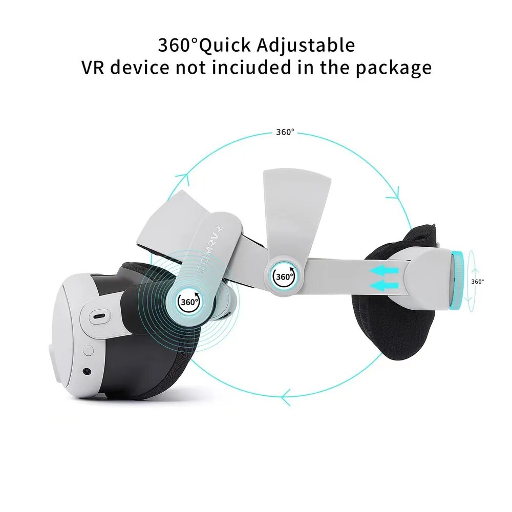 Крепление для Oculus Quest 3/3S GOMRVR Comfort Head Strap — фото 1
