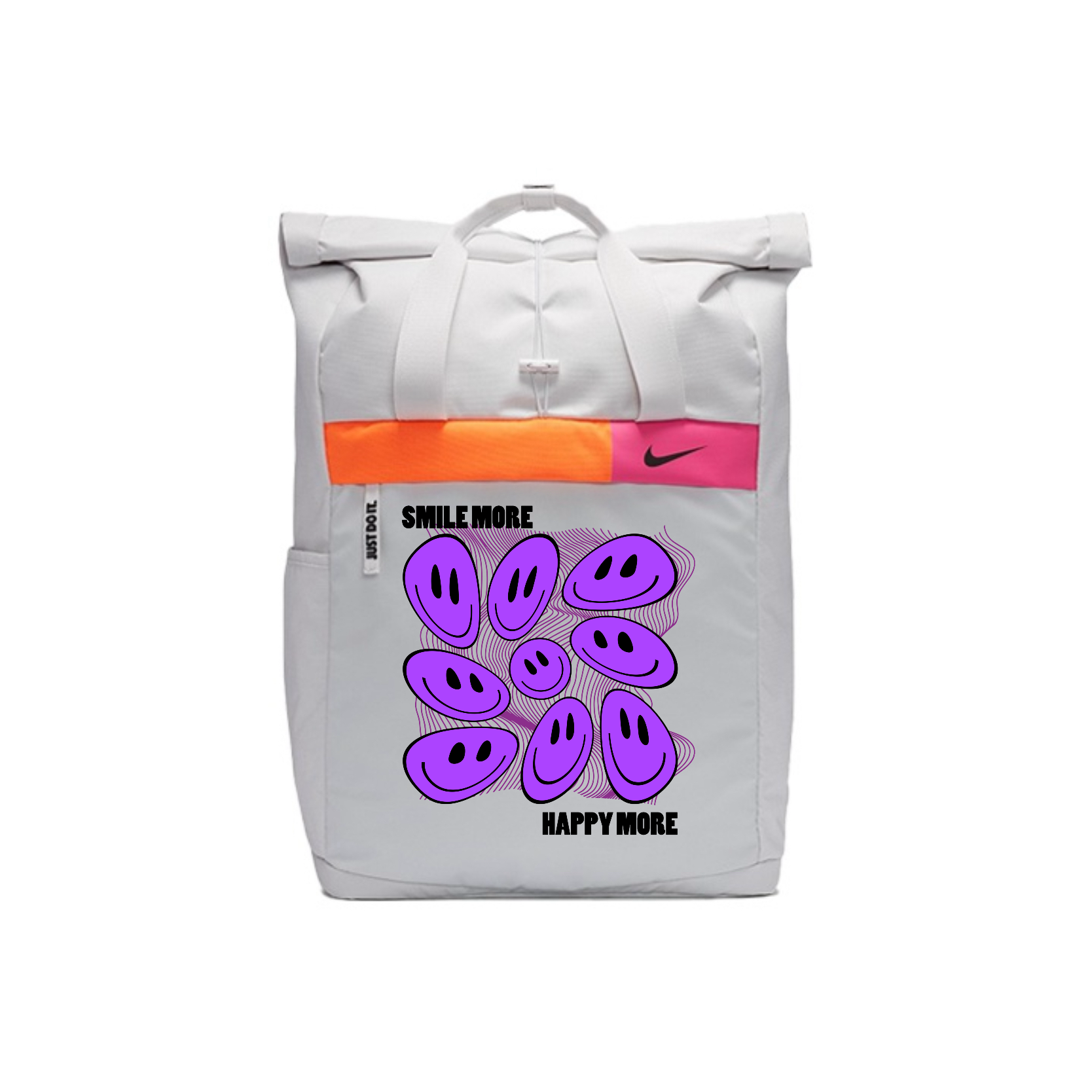 Рюкзак унисекс Nike Fabric Backpack Light Silver Gray, 1370608310
