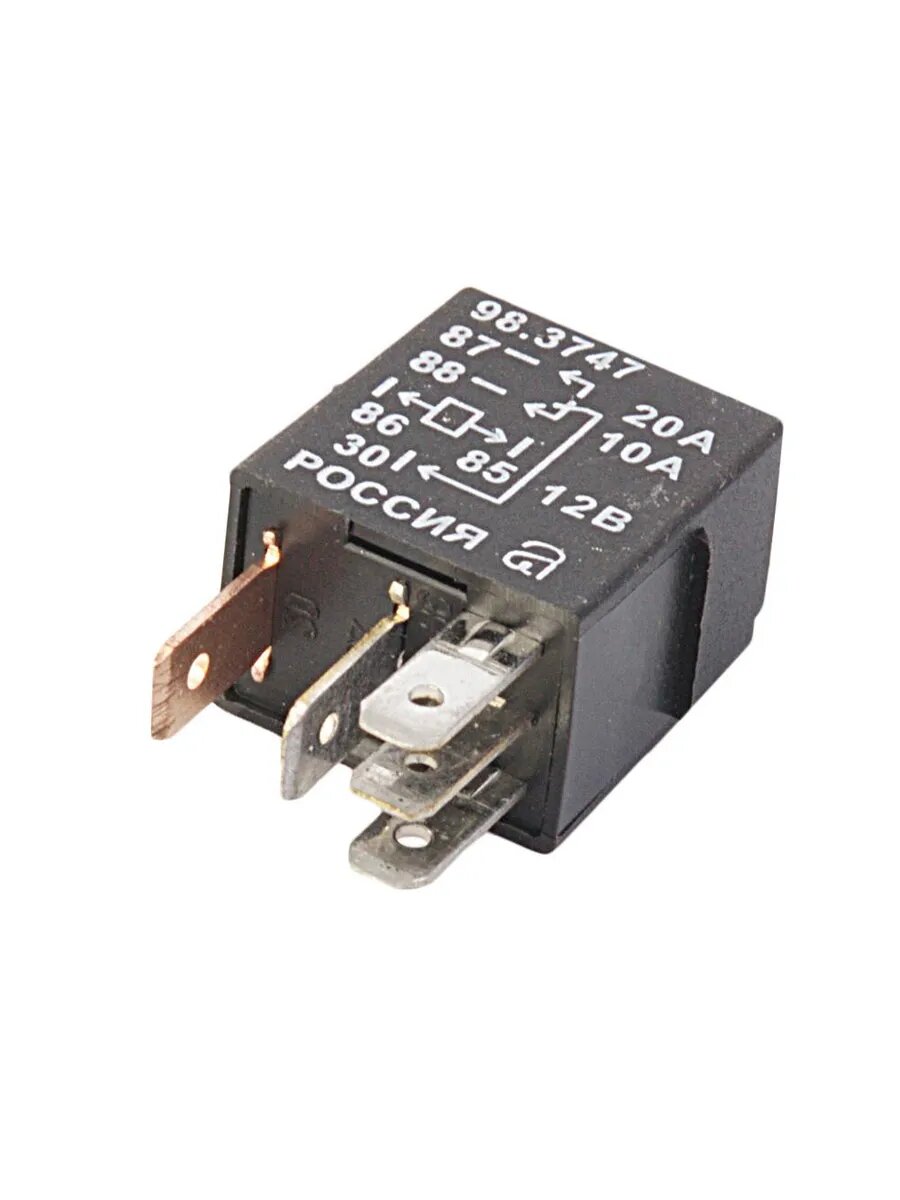 Реле электромагнитное для ВАЗ-1118 5-ти контактное 20/10А