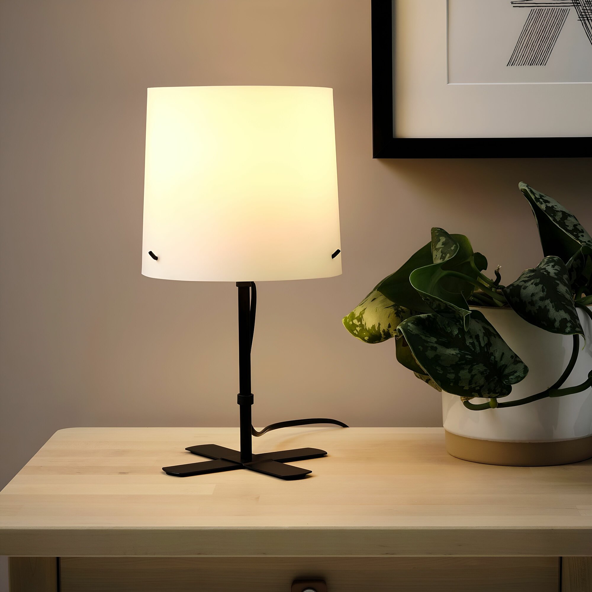 IKEA настольная лампа икеа, 31 см BARLAST