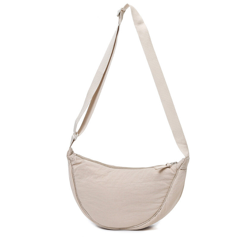 Фабрика-производитель Youjia: женская сумка-кроссбоди в стиле примерочной, нейлоновая сумка-пельмень Xiaohongshu, студенческая сумка через плечо, тканевая сумка.