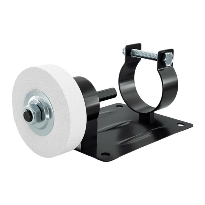 Абразивный шлифовальный круг для полировки и гравировки, С кронштейном - Белый корунд