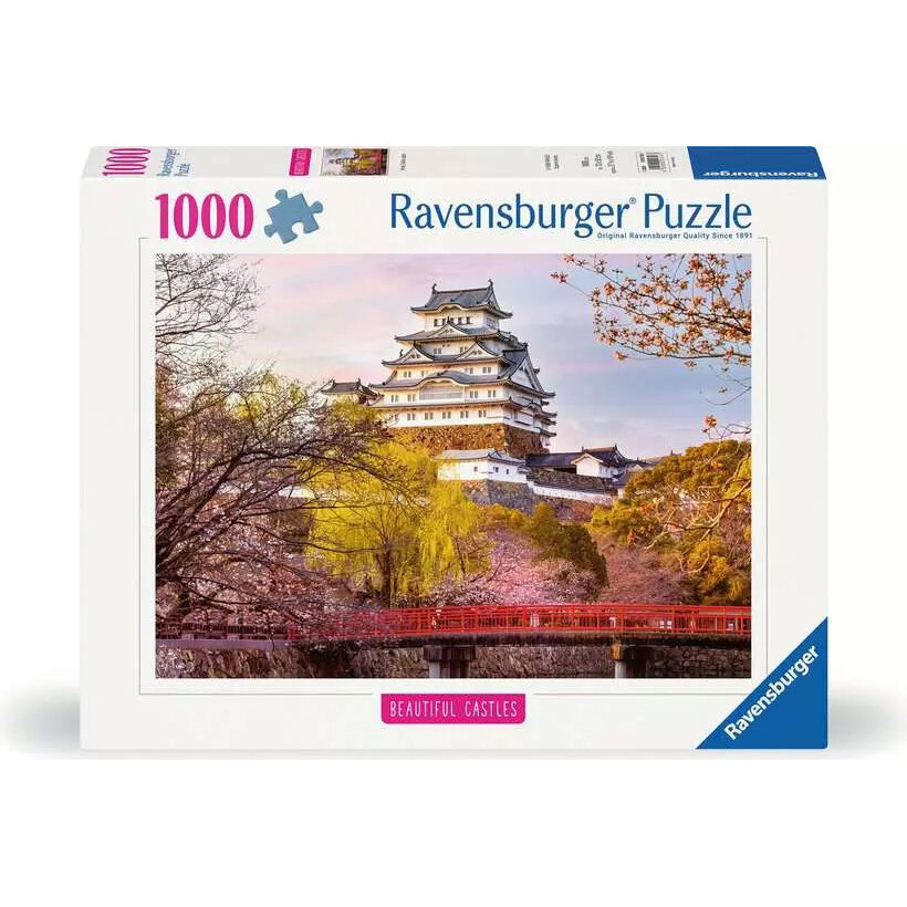 Пазл Ravensburger 1000 Beautiful Castles Замок Химедзи, Япония, арт.01316