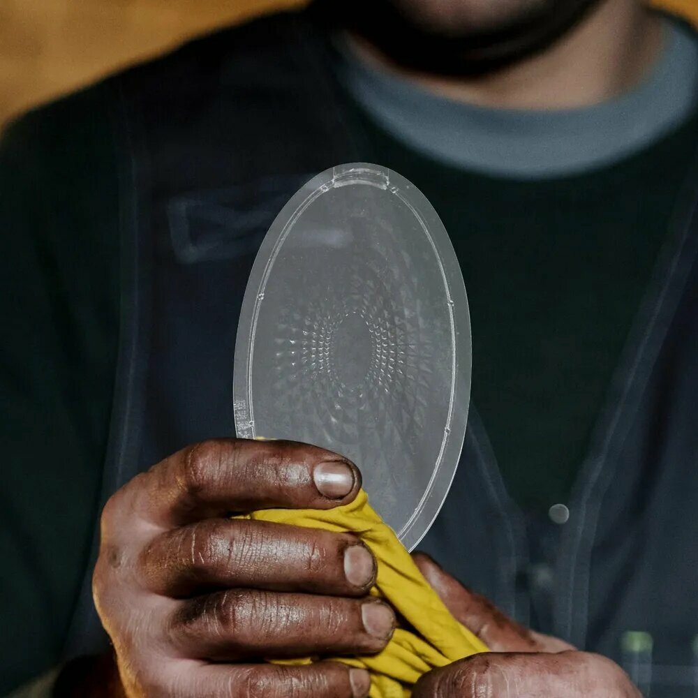 1 Пара Прозрачных Ламповых Абажуров Для Вытяжки, Из ABS-пластика, Для Улучшенной Илюминации