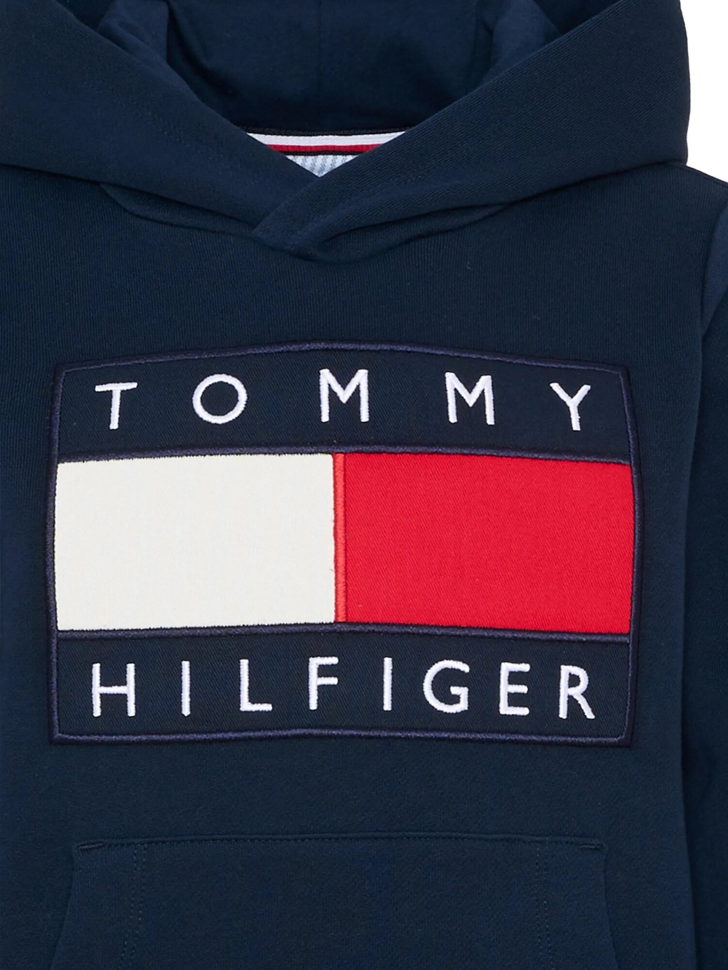 Худи TOMMY HILFIGER Heritage, размер 116, Синий принт — фото 1