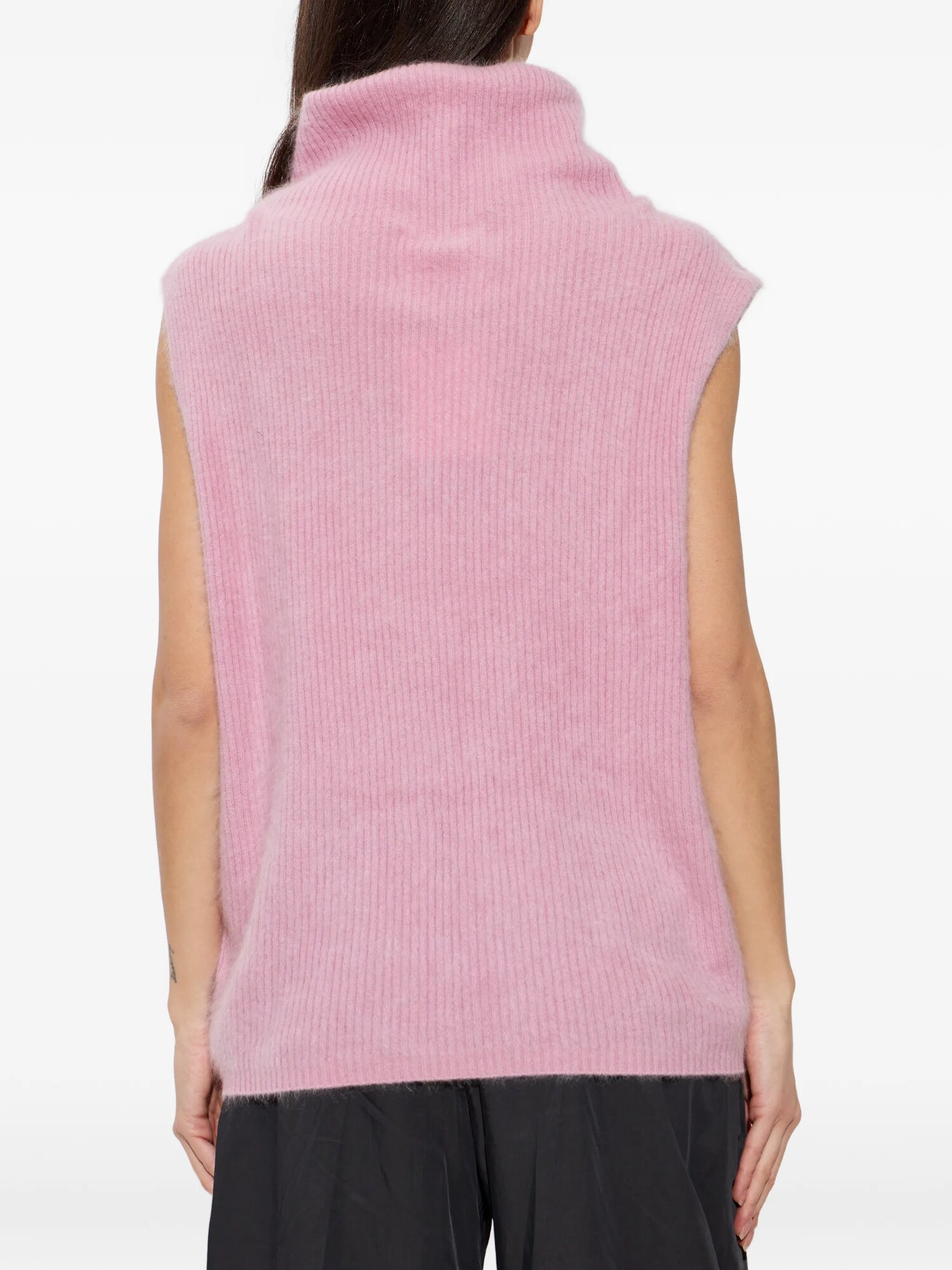 Топ Lisa Yang Brushed buttoned top, размер M-L, pink — фото 1