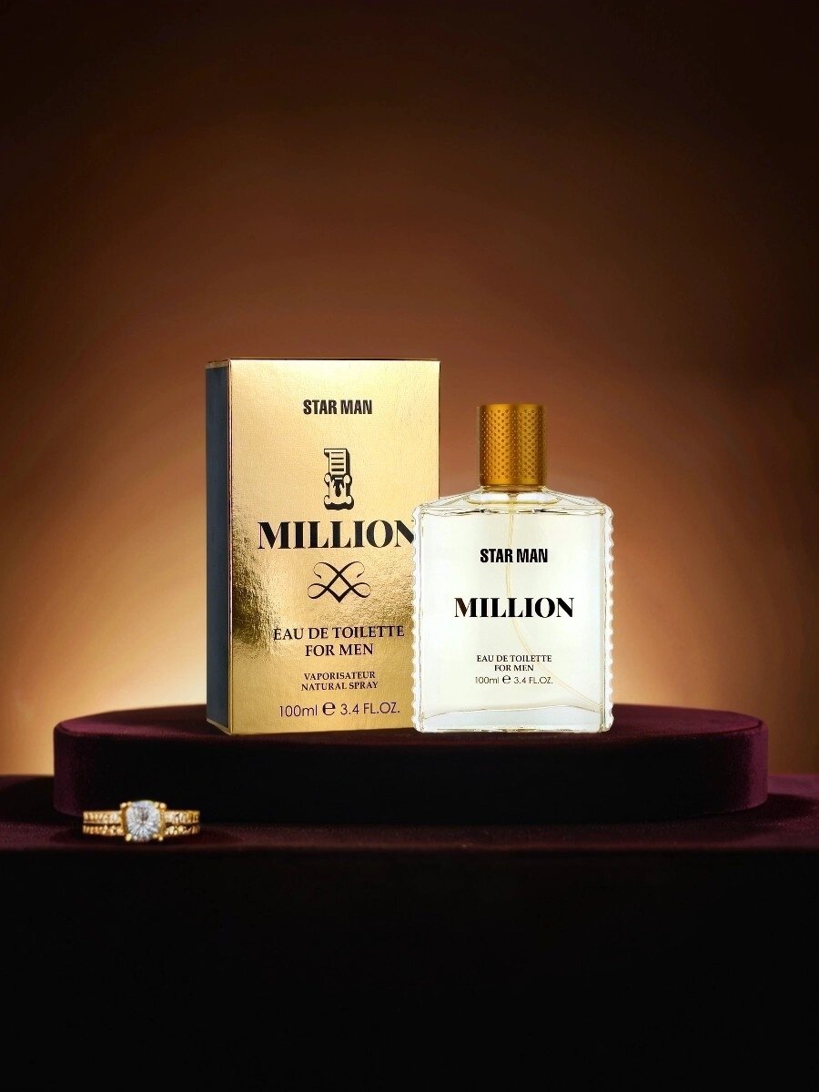 Delta parfum (Red Label). Туалетная вода мужская "Star Man Million".100мл.