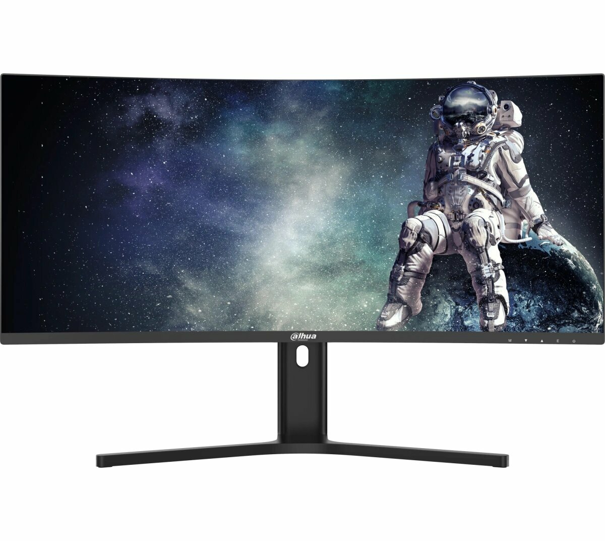 34" Монитор Dahua DHI-LM34-E330CA, 3440x1440, VA, 200Гц, 2хHDMI, 2хDP, изогнутый, черный