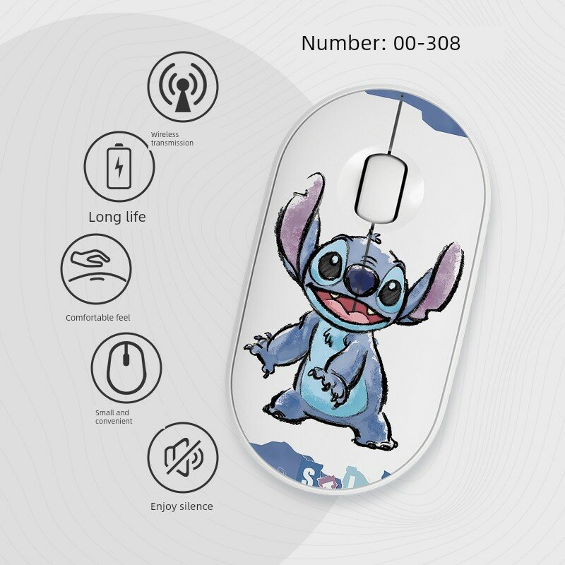 Беспроводная мышь Stitch 11.5S, совместимая с ноутбуками Huawei, компьютерами Mate, планшетами и устройствами Bluetooth