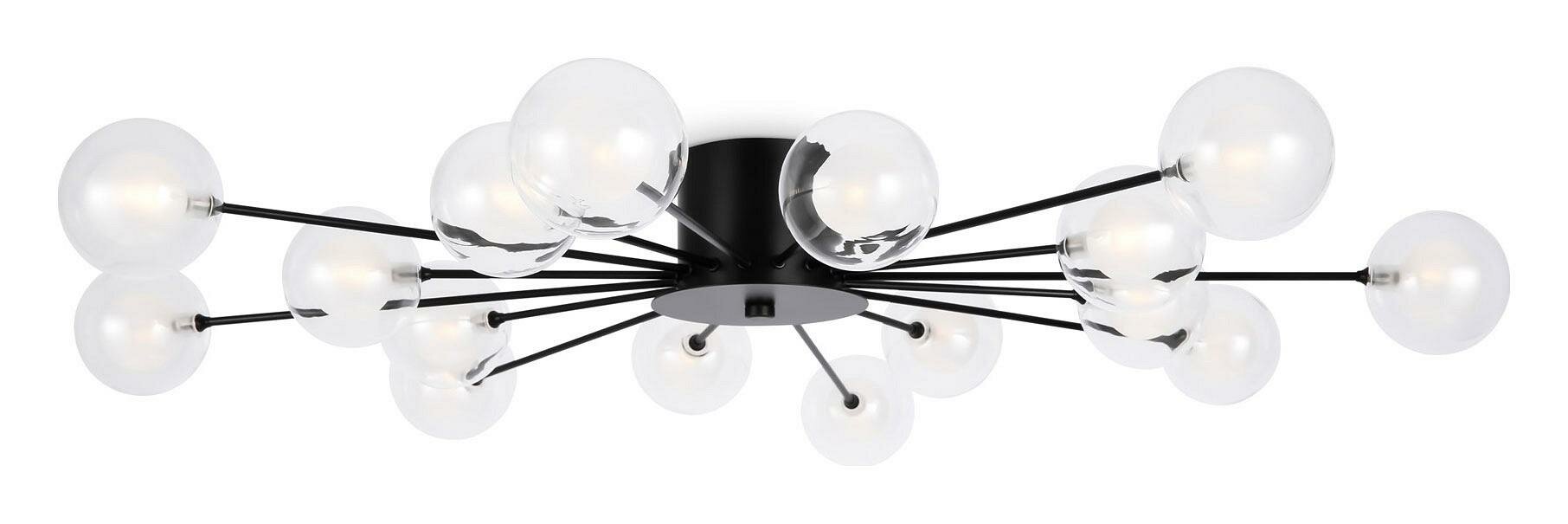 Люстра Freya Celebrity FR5242CL-16B1 цвет черный Светодиодные Модерн