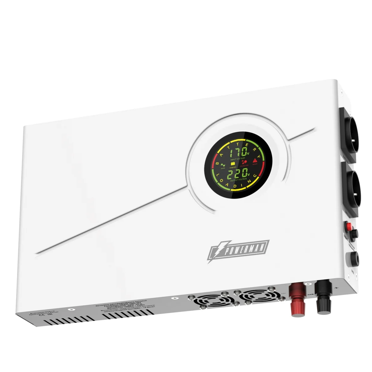 Источник бесперебойного питания PowerMan Smart 1000 INV, белый