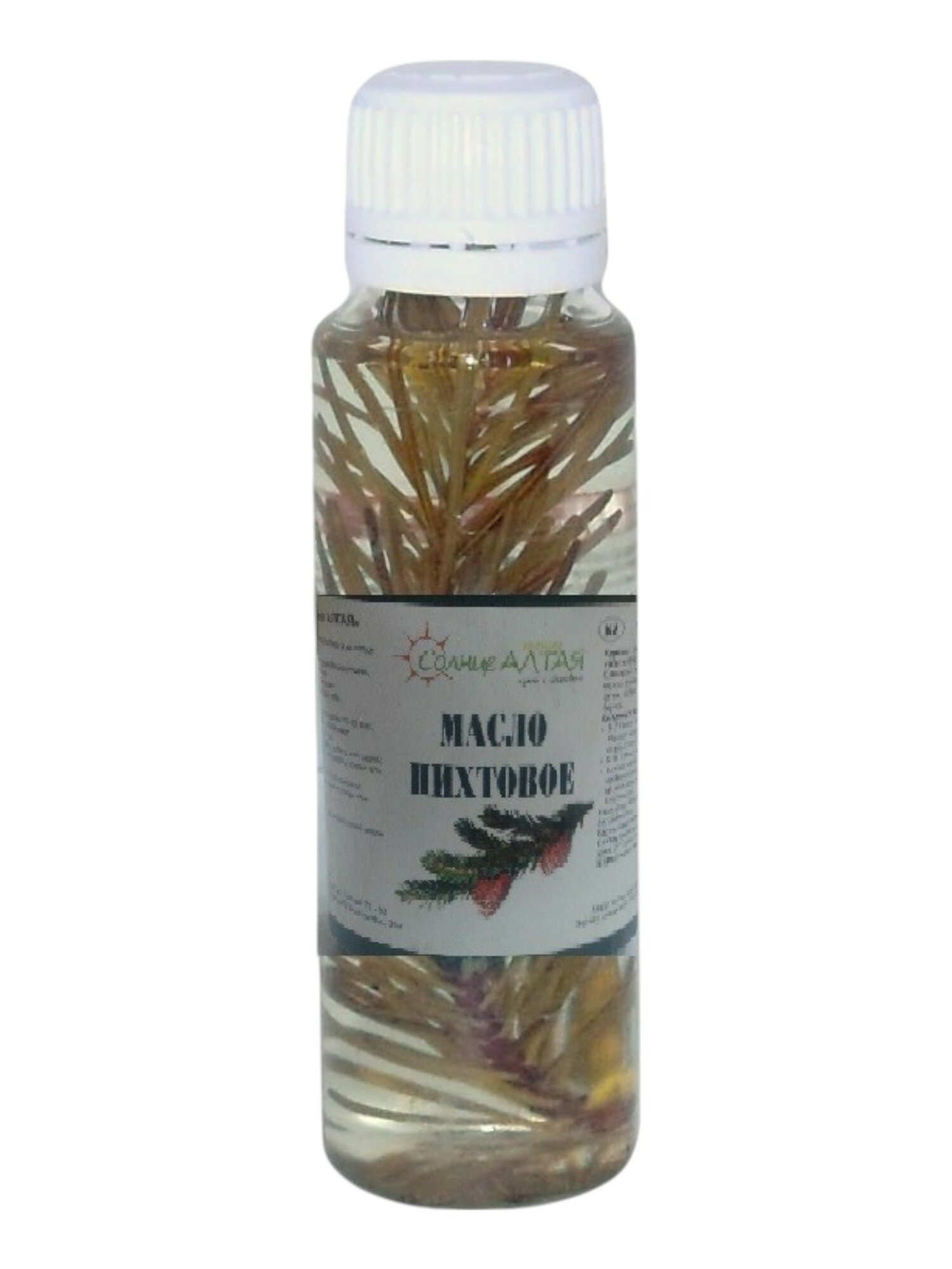 Эфирное масло Пихтовое, с пихтовой веточкой, 50мл