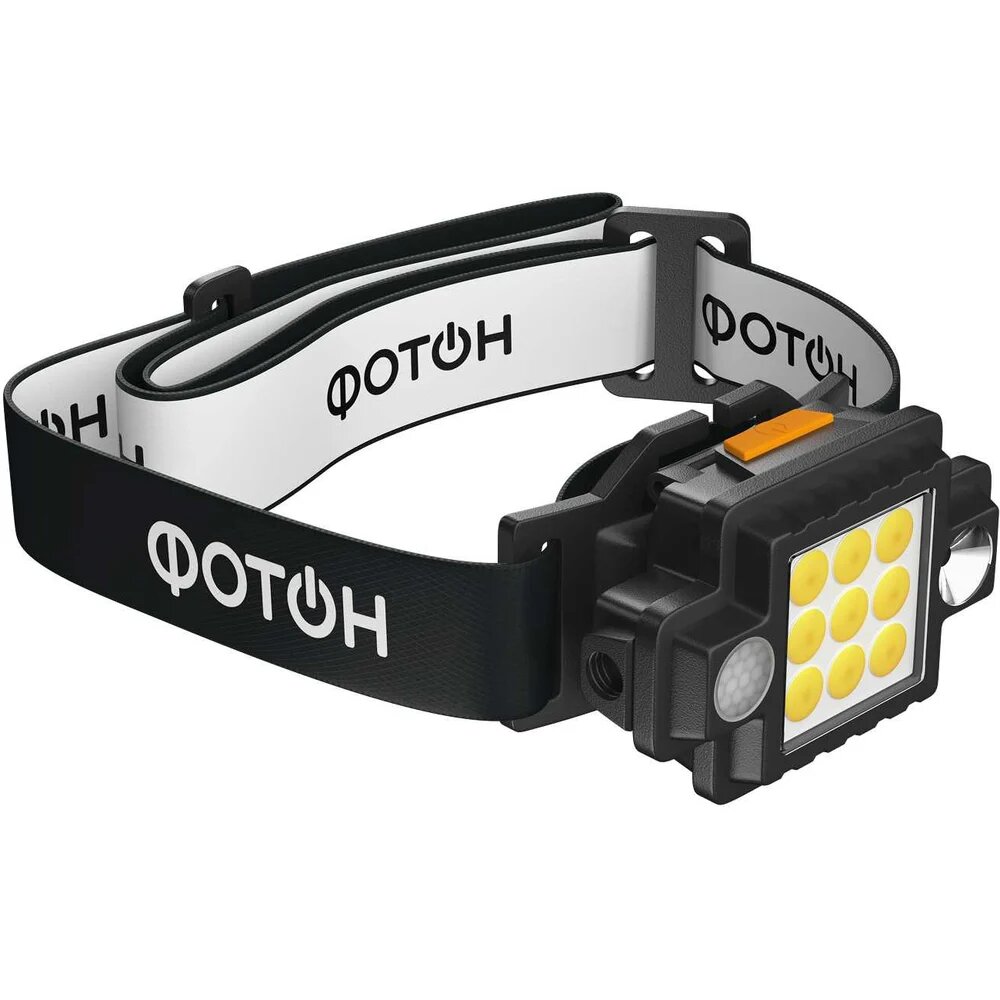 Фонарь налобный аккумуляторный светодиодный фотон SA-950 (5W + 1W) 25537