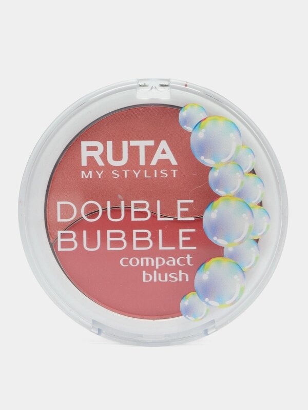 RUTA Компактные румяна двойные "DOUBLE BUBBLE"