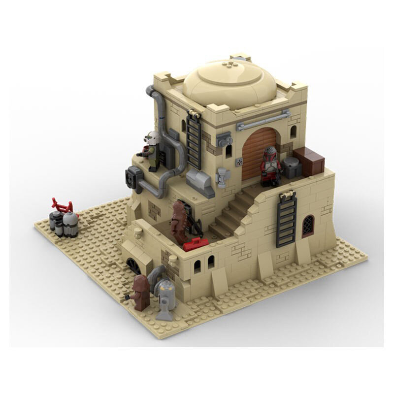 Модель Planet Series MOC-123177 Строительный блок Татуин Мос-Эйсли Дом в пустыне № 3