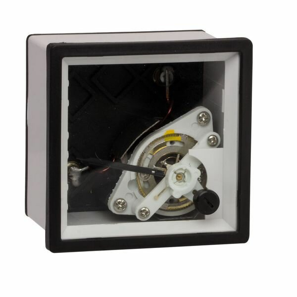 Амперметр EKF аналоговый, на панель размером 72х72 квадрат, вырез трансформаторного подключения, без шкалы