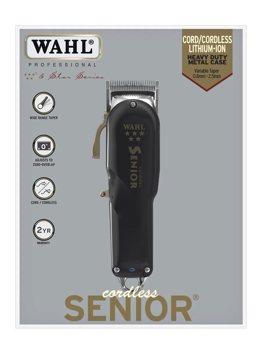 Машинка для стрижки Wahl 8504-016 Senior Cordless