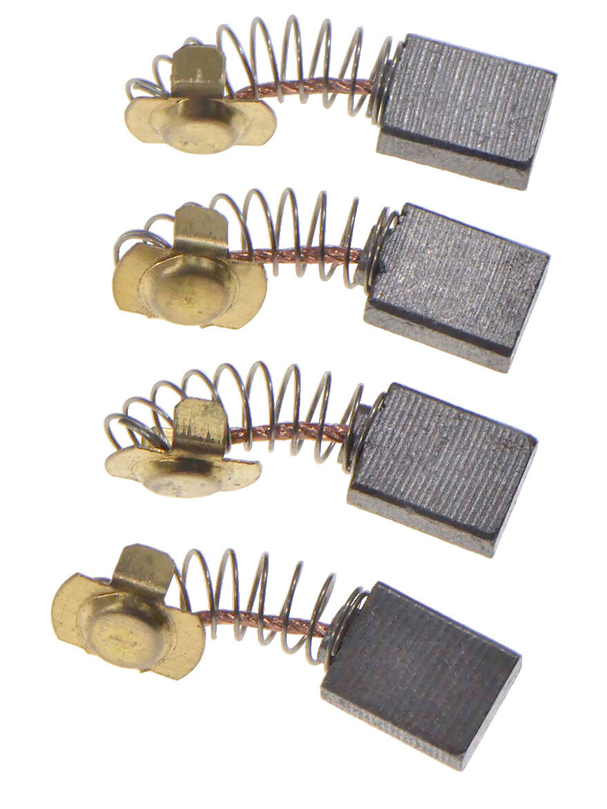 Щетка графитовая ЗУБР ЗДМ-1200 Р (пара) 14x11x5 для дрели-миксера (2 комплекта)