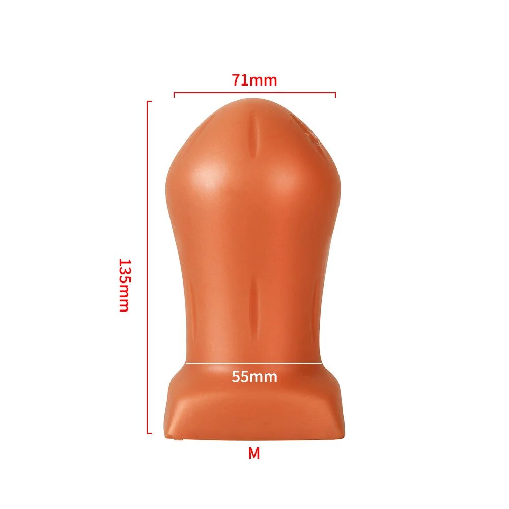 Яйцо динозавра огромный Анальная пробка максимальный диаметр 91 мм большая Анальная пробка пениса, анальный фаллоимитатор с бусинами расширитель анальный секс Секс-игрушки для Для мужчин Для женщин Для мужчин Golden middle