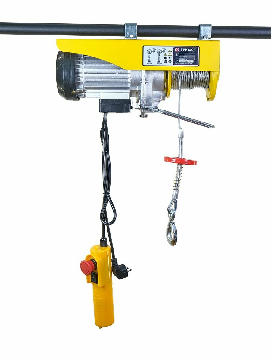 Электротельфер Калибр ЭТФ-800А