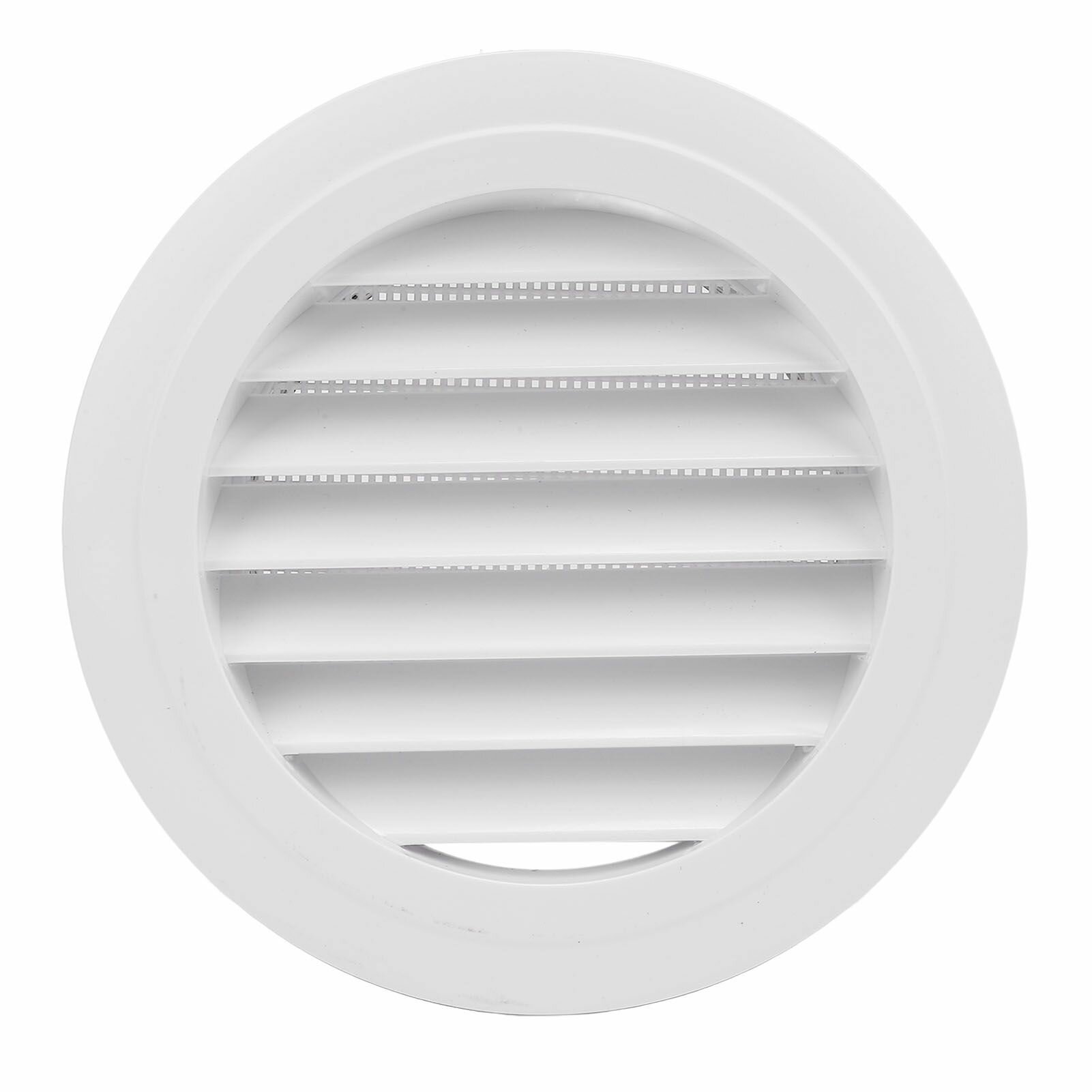 150 мм круглая решетка для вентиляции ABS, накладная на стену или потолок, с наклонными лопастями
