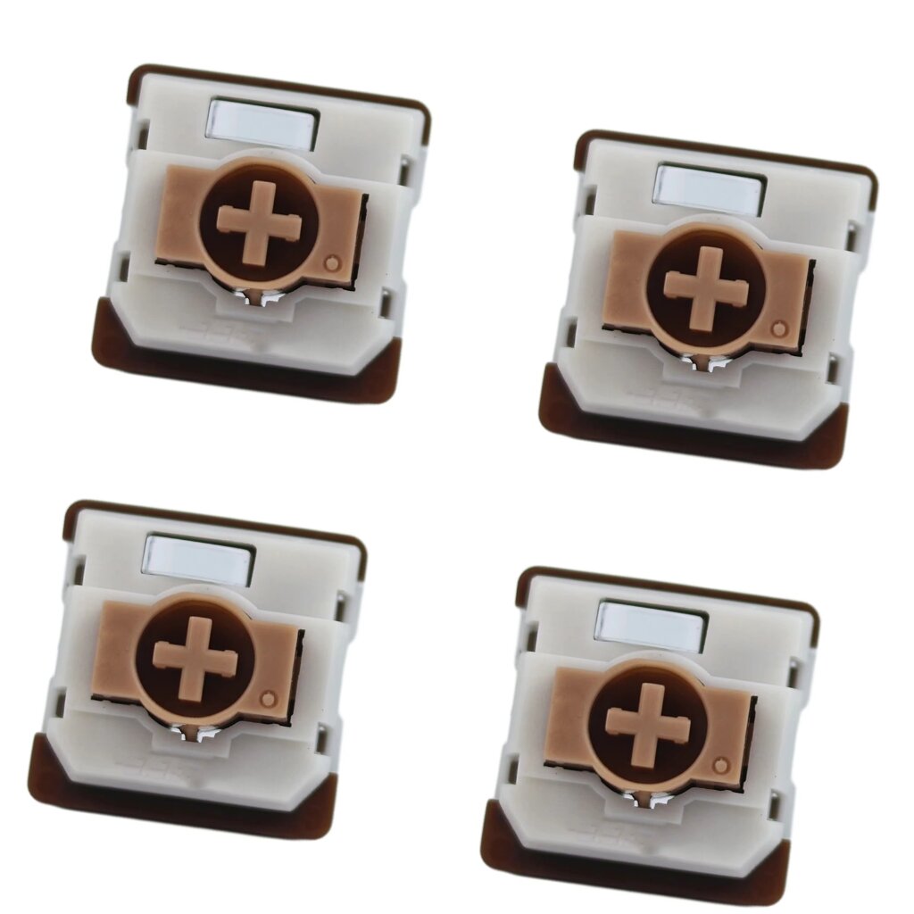 4 Клавиатура GATERON 2.0 short axis KS-33 axis-шоколадная ось