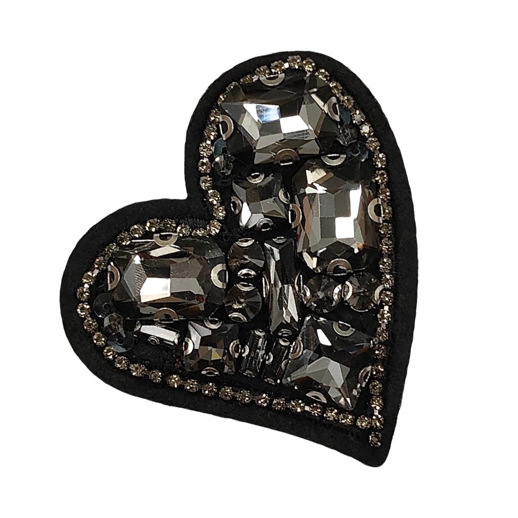 Нашивки в форме сердца, декоративные нашивки из страз, Проглаживание, Пришивание нашивок, аппликация для одежды, джинсовых курток, сумки, футболки