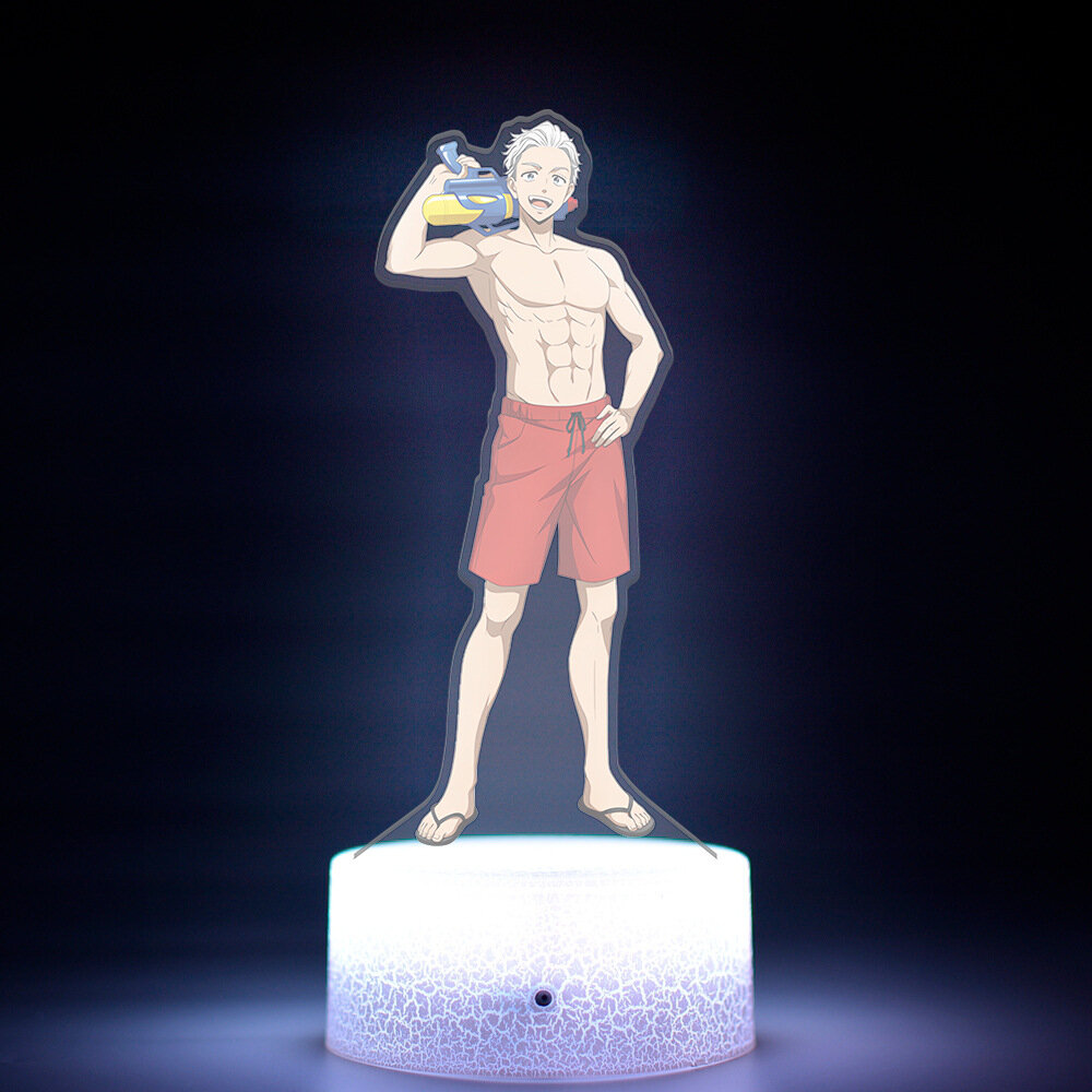 202616 Цветной пульт дистанционного управления ветроустойчивый колокольчик для мальчиков аниме периферия магазин Guzi акриловый светодиодный ночник оптовый источник