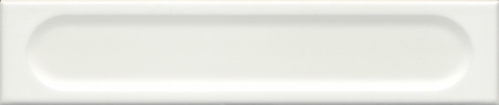 KERAMA MARAZZI Плитка Медина 2 белый структура мат 6x28,5 10 мм арт. KM26388 (цена за 0.82 м2)