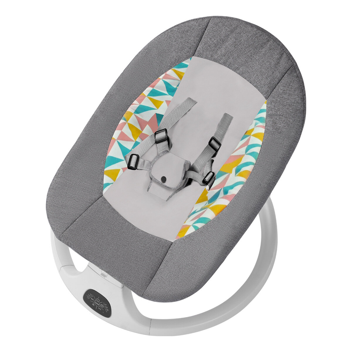 Кресло-качалка для младенцев, многофункциональная электрическая колыбель, кровать-качалка для новорожденных, интеллектуальный успокаивающий артефакт для младенцев