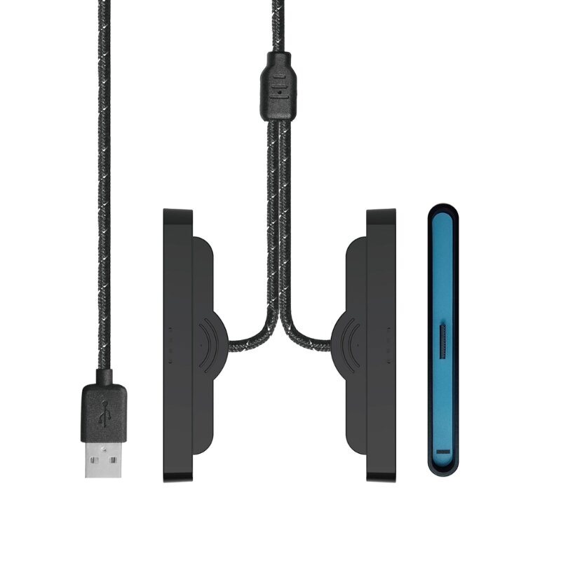 Зарядный Шнур 2 в 1 для Игрового Контроллера NS2, Зарядный Кабель, Портативный Зарядный Провод с Индикаторной Лампочкой